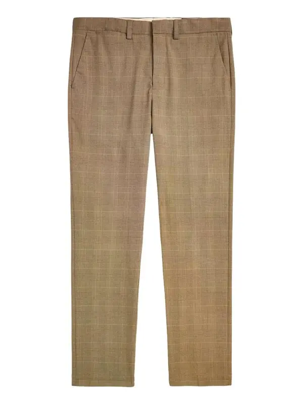 Ralph Lauren Plaid Trousers - Brown