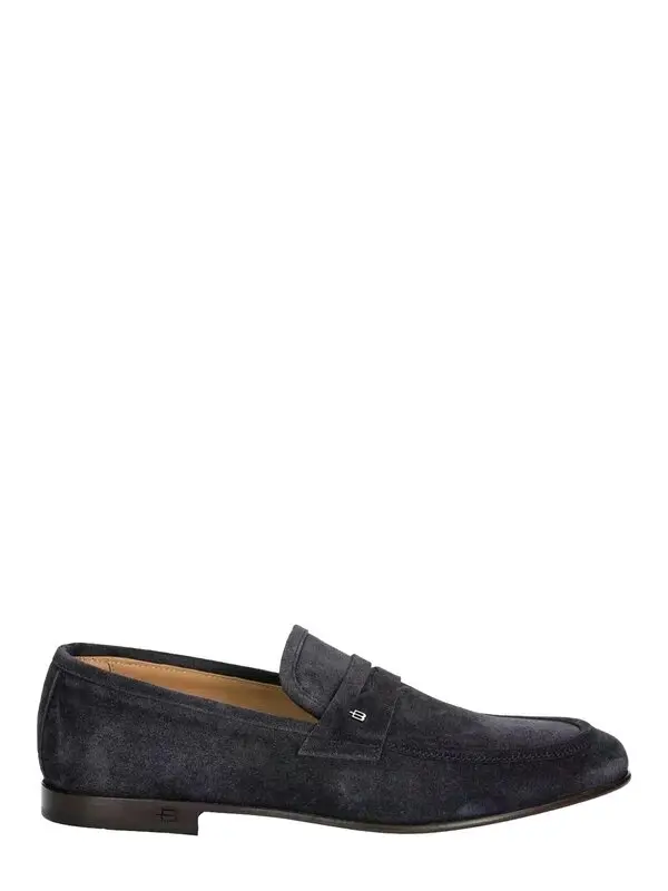 BALDININI Suede Penny Loafers - Blue