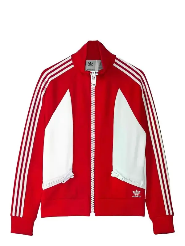 Adidas Big Zipper Jacket - Red