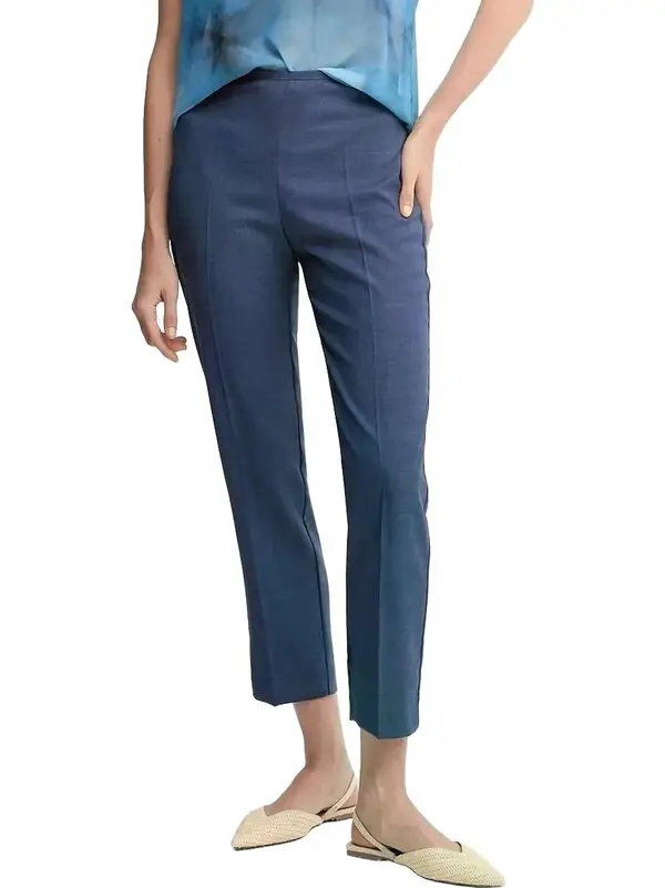 SANDRO FERRONE Zip-fly Trousers - Blue