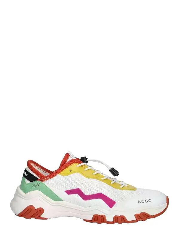 BALDININI Multi-panelled Sneakers - White