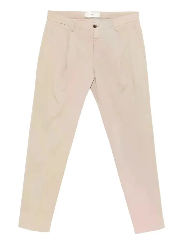 BRIGLIA 1949 Tiberio Pleated Chinos - Neutrals