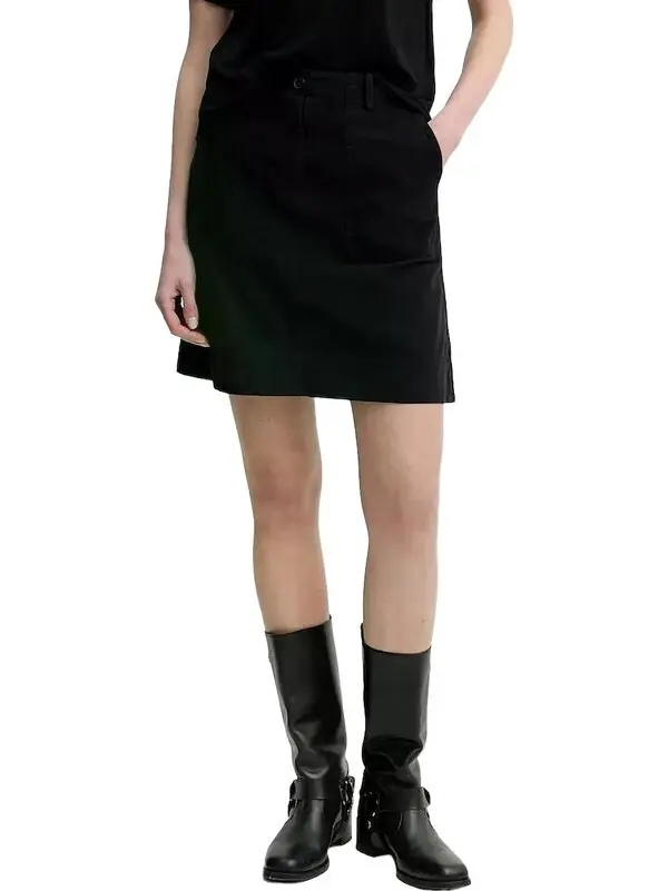 Marc O'polo Button-fastening Mini Skirt - Black