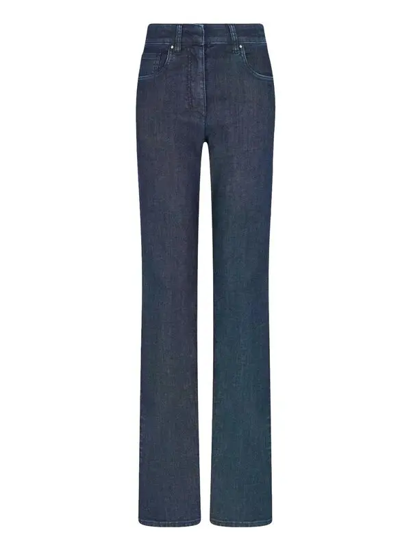 Giorgio Armani High-rise Bootcut Jeans - Blue