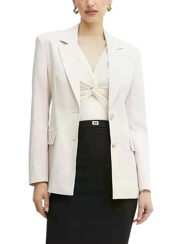 BOSS Notched-lapel Single-breasted Blazer - Pink