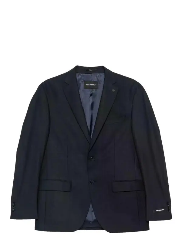 Karl Lagerfeld Three-button Jacket - Blue