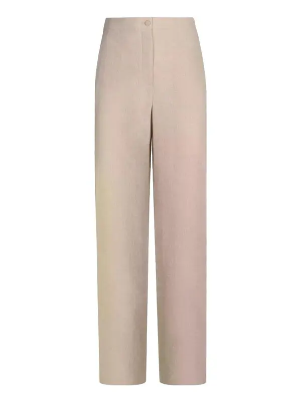 Emporio Armani Button-fastening Trousers - Neutrals