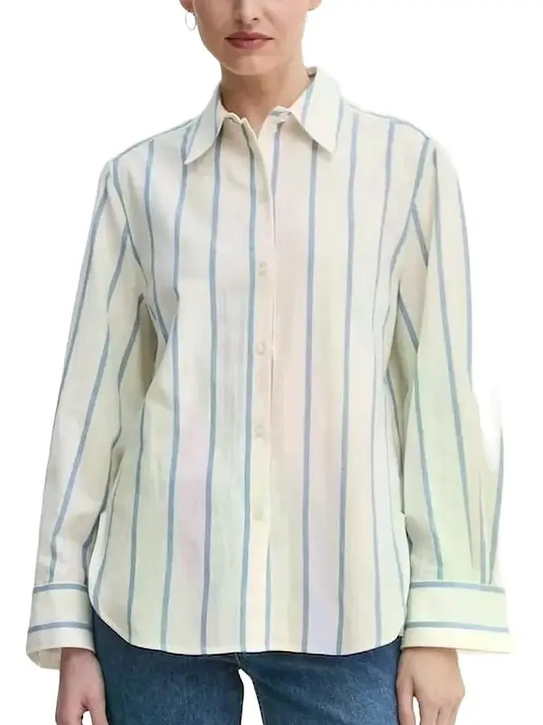 Day Birger Et Mikkelsen Vertical Stripe Button-down Shirt - White
