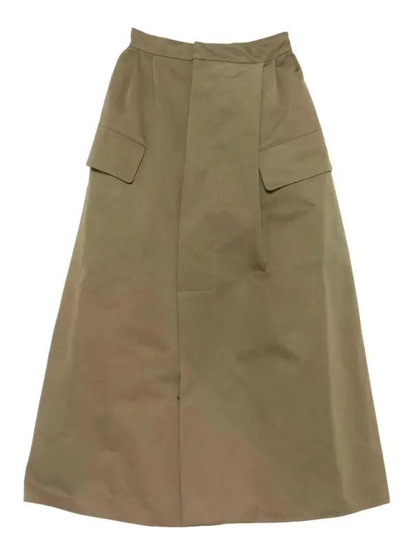 DURAN LANTINK A-line Cargo Skirt - Green