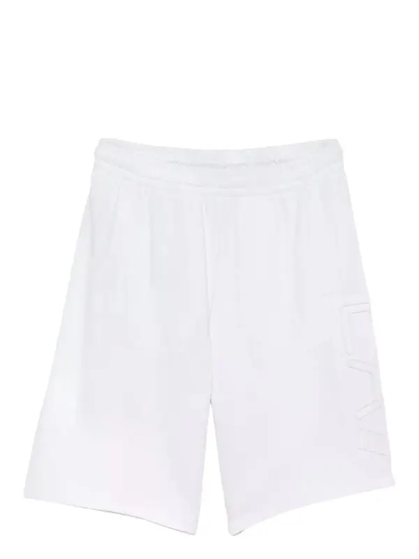 Emporio Armani Cotton Shorts - White