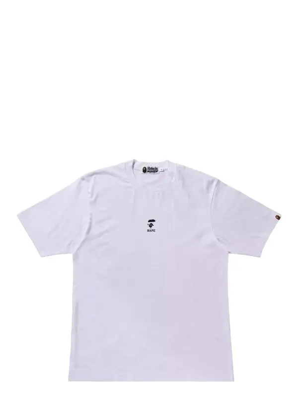 A BATHING APE Ape Face Logo T-shirt - White