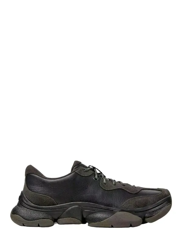 Camper Karst 2 Leather & Suede Sneakers - Black