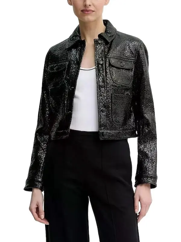 The Kooples Sequin-embellished Jacket - Black