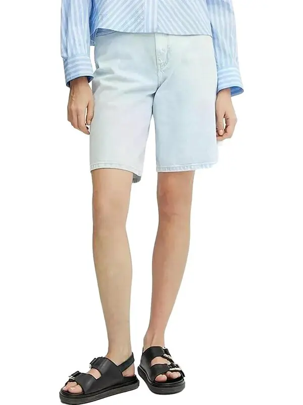 IVY OAK Light Wash Denim Shorts - Blue