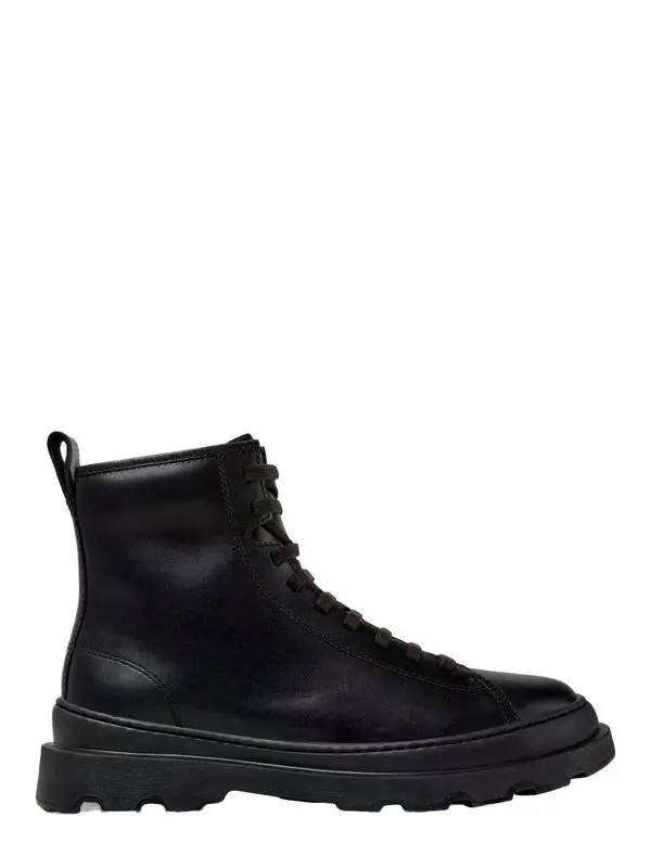 Camper Lace-up Boots - Black