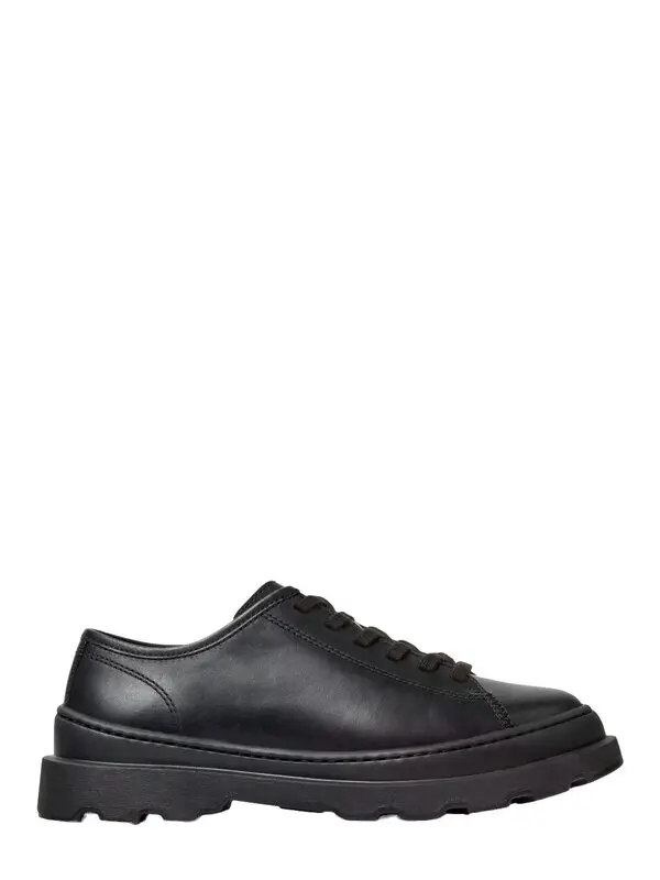 Camper Lace-up Leather Shoes - Black