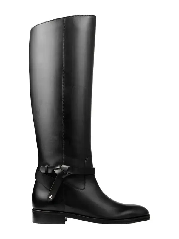 JIMMY CHOO Lawton Knee-high Boots - Black