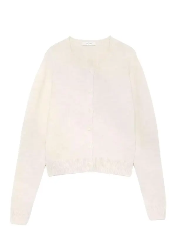 LEMAIRE Button-front Cardigan - Neutrals