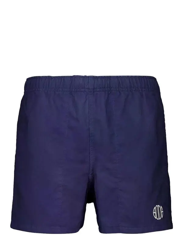 BODE Embroidered Deck Shorts - Blue