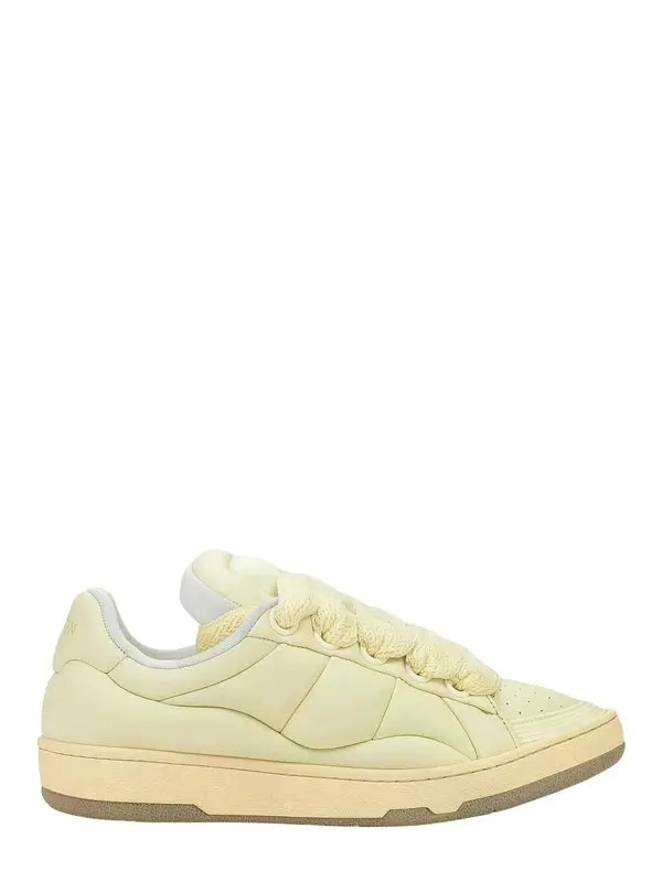 LANVIN Basses Curb Xl Sneakers - Yellow
