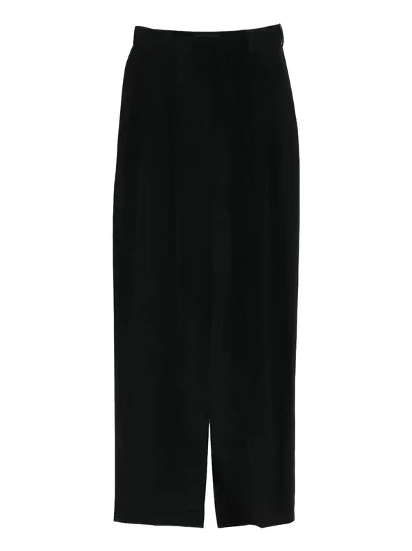 JOSEPH Silk Trousers - Black