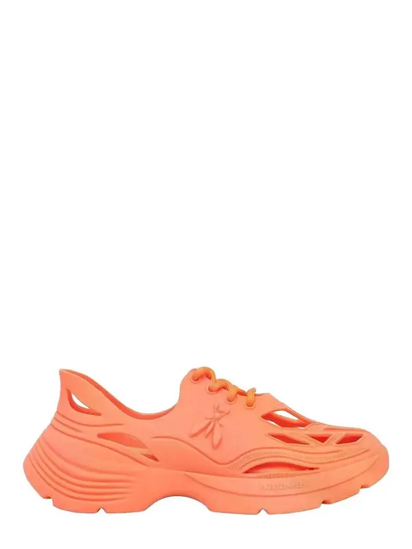 Patrizia Pepe Gummy Pepe Lace-up Sneakers - Orange