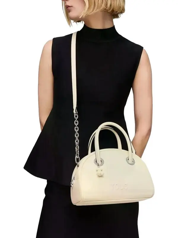 TOUS Tote Bag With Embossed Logo - Neutrals