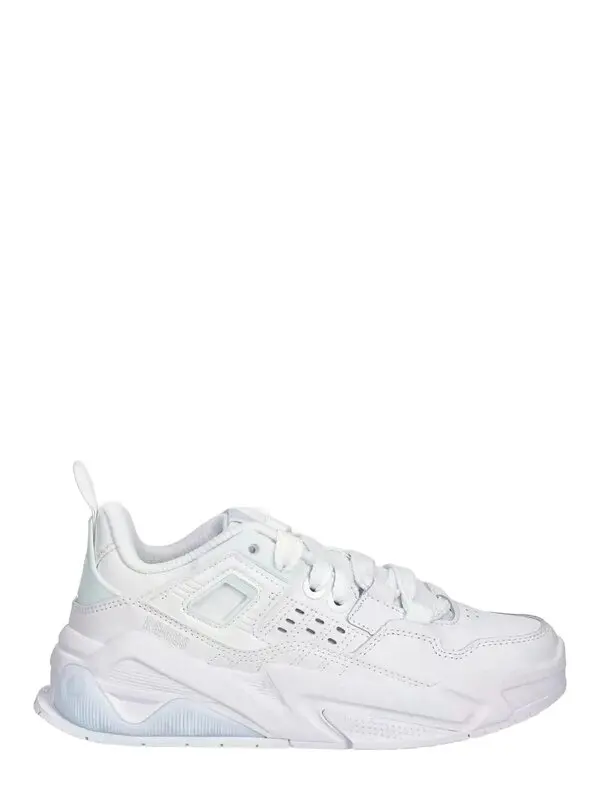 K-Swiss Embroidered Logo Sneakers - White