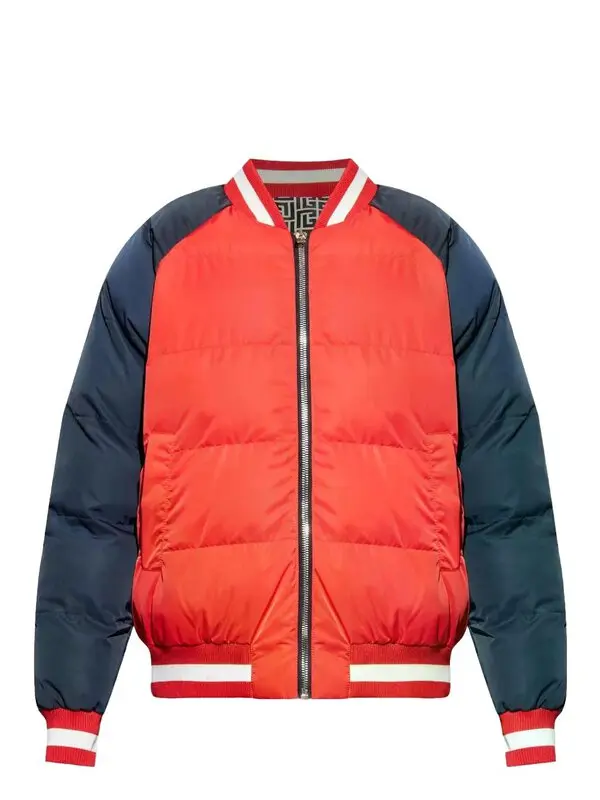 Balmain Padded Reversible Jacket - Red