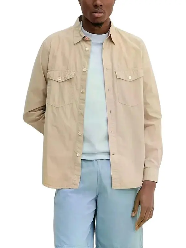 Paul Smith Patch-pocket Shirt - Neutrals