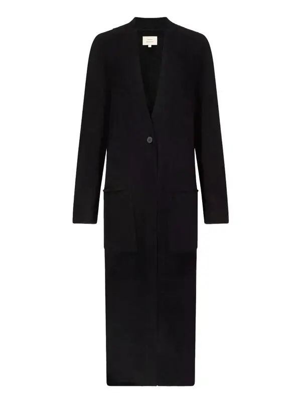 Loulou De Saison Buttoned Cardigan Coat - Black