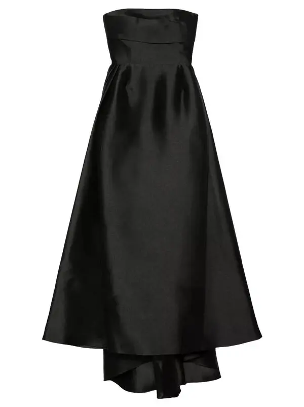 Solace London The Tiffany Strapless Maxi Dress - Black
