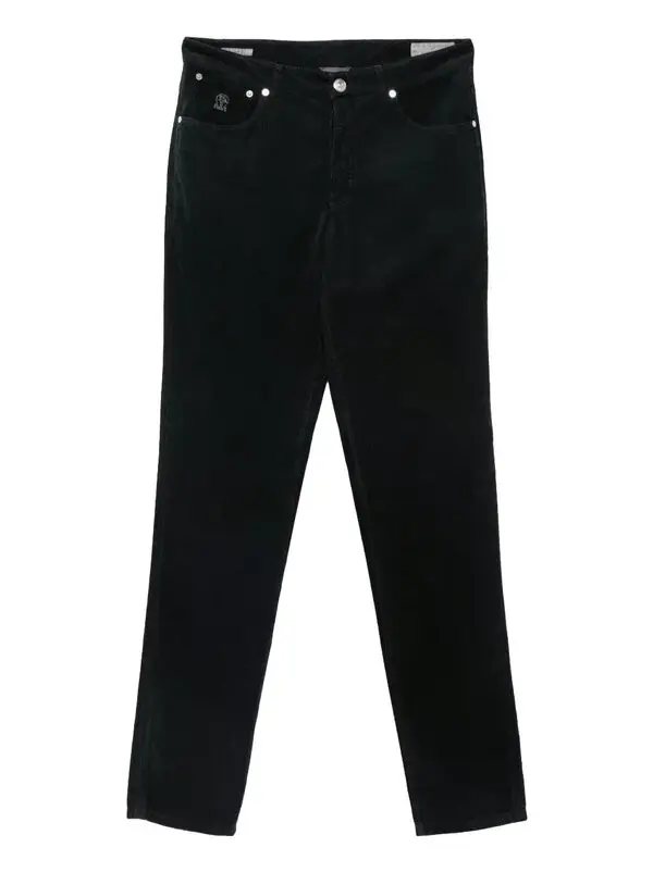 Brunello Cucinelli Corduroy Trousers - Black