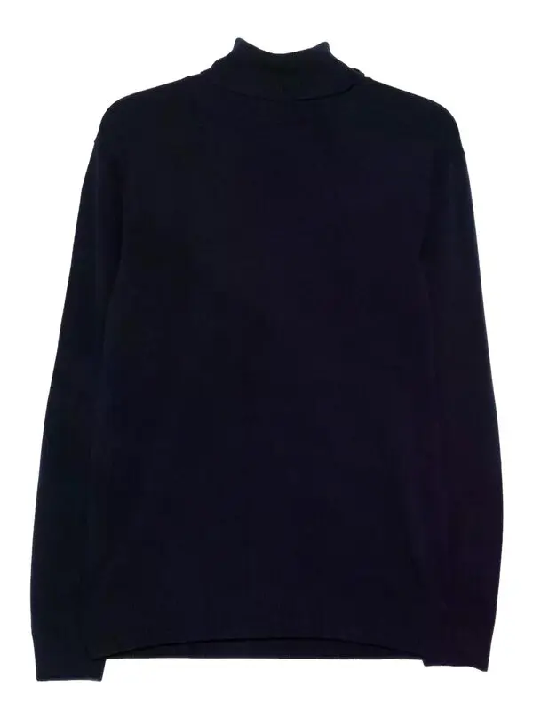 DANIELE FIESOLI Wool-blend Turtleneck Sweater - Blue