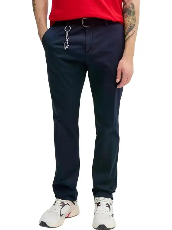 Paul & Shark Straight-leg Trousers - Blue