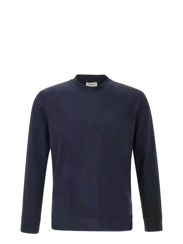 PAOLO PECORA Round-neck Sweatshirt - Blue