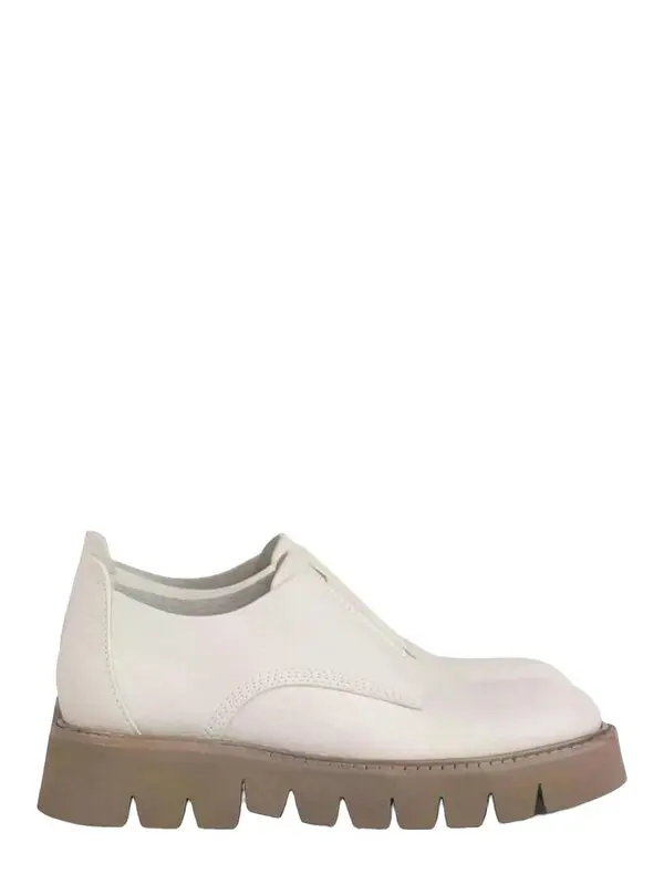 PEDRO GARCIA Platform Loafer - White