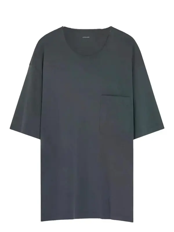 LEMAIRE Patch-pocket T-shirt - Grey