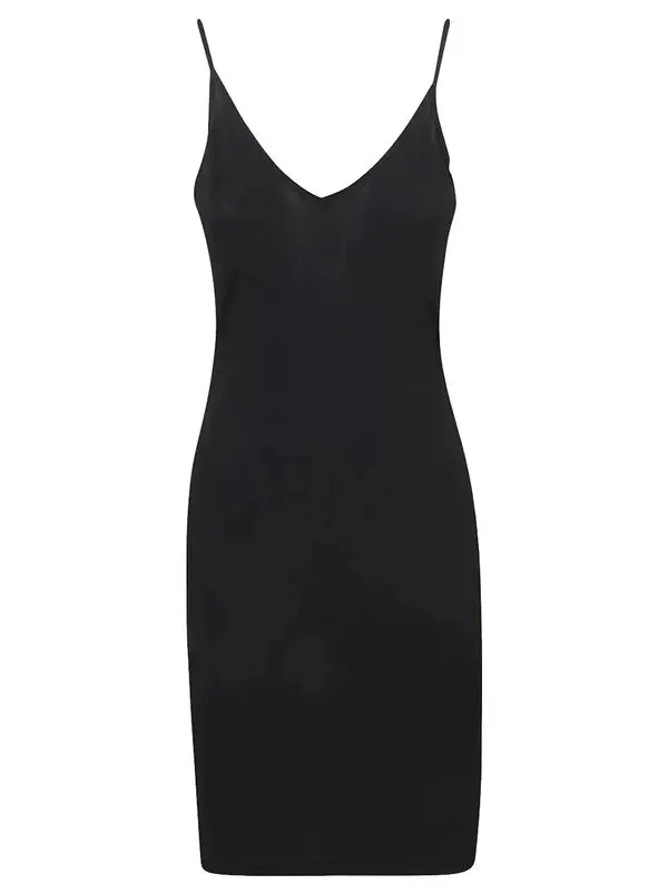 JIL SANDER Sleeveless Mini Dress - Black