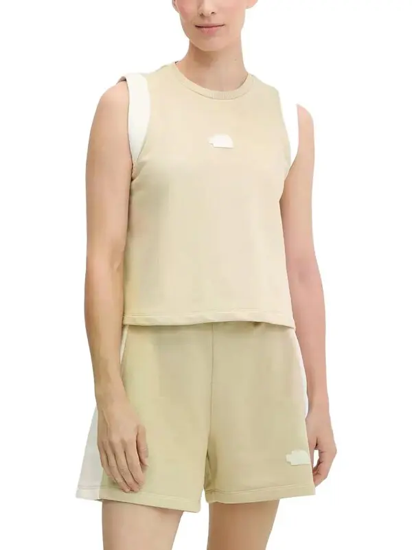 The North Face Contrast-panel Sleeveless Top - Neutrals
