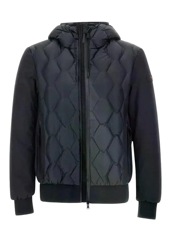 Peuterey Quilted Hooded Jacket - Blue