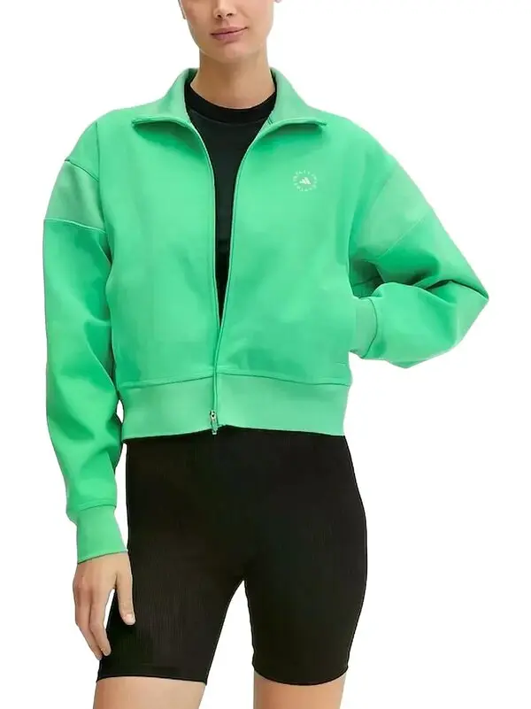 Adidas By Stella McCartney Zip-up Sweatshirt - Green
