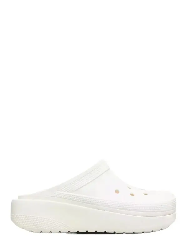 CROCS Classic Platform Clogs - White