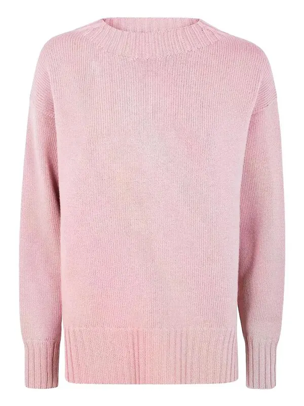 DRUMOHR Ribbed Wool Sweater - Pink