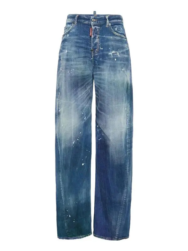 Dsquared2 Distressed-effect Jeans - Blue
