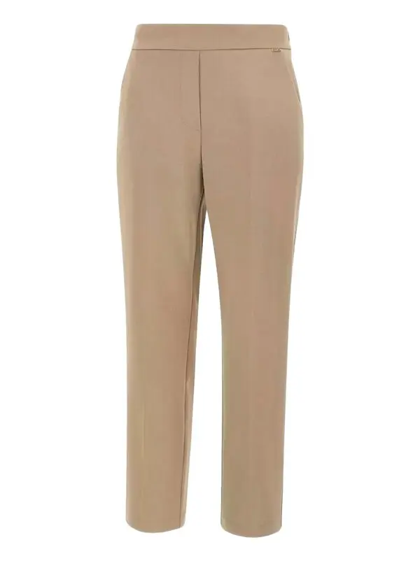 KAOS Pressed-crease Trousers - Neutrals