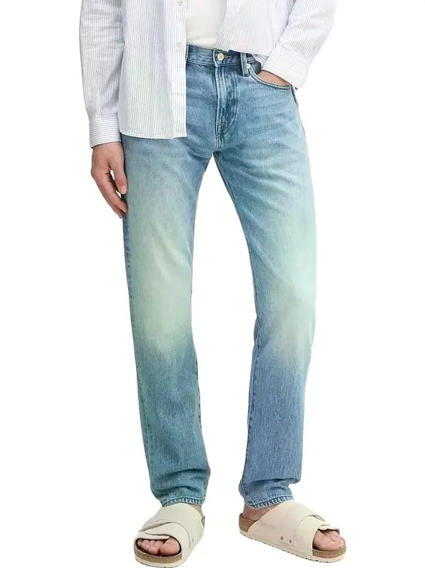 Paul Smith Light-wash Straight-leg Jeans - Blue