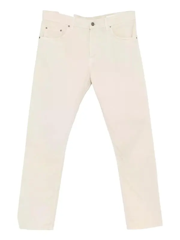 DONDUP Cotton Five-pocket Jeans - Neutrals