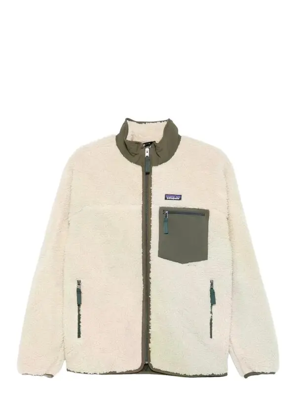 Patagonia Fleece Zip-up Jacket - Neutrals