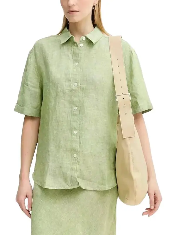 SAMSOE SAMSOE Salarikar Short-sleeve Shirt - Green